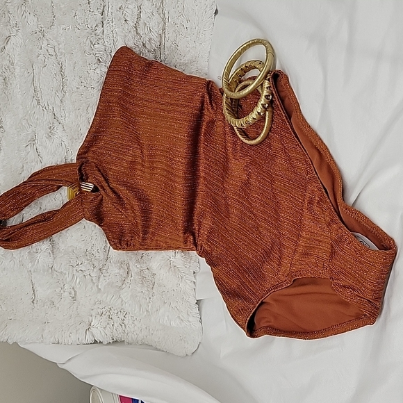 Time and Tru | Swim | Beautiful Copper Colored Bathing Suit | Poshmark
